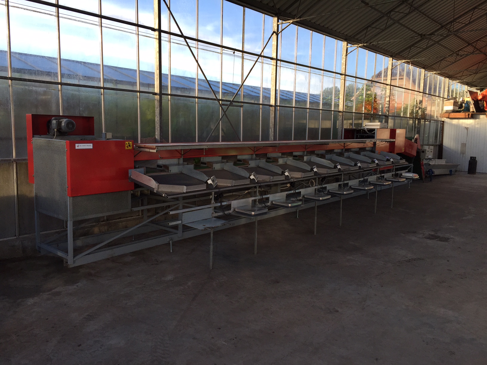 Pepper sorting machine Aweta G3-8 - DS Hortitrade